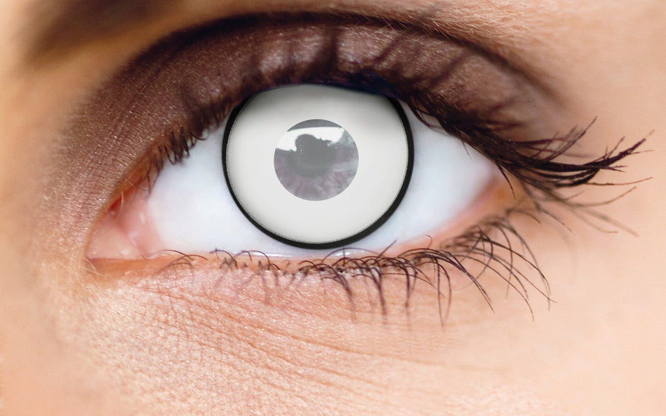 White Colored Contacts - Buy White Contact Lenses Online