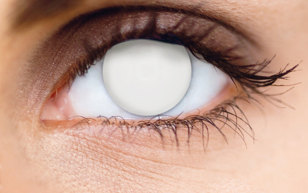 White Colored Contacts - Buy White Contact Lenses Online