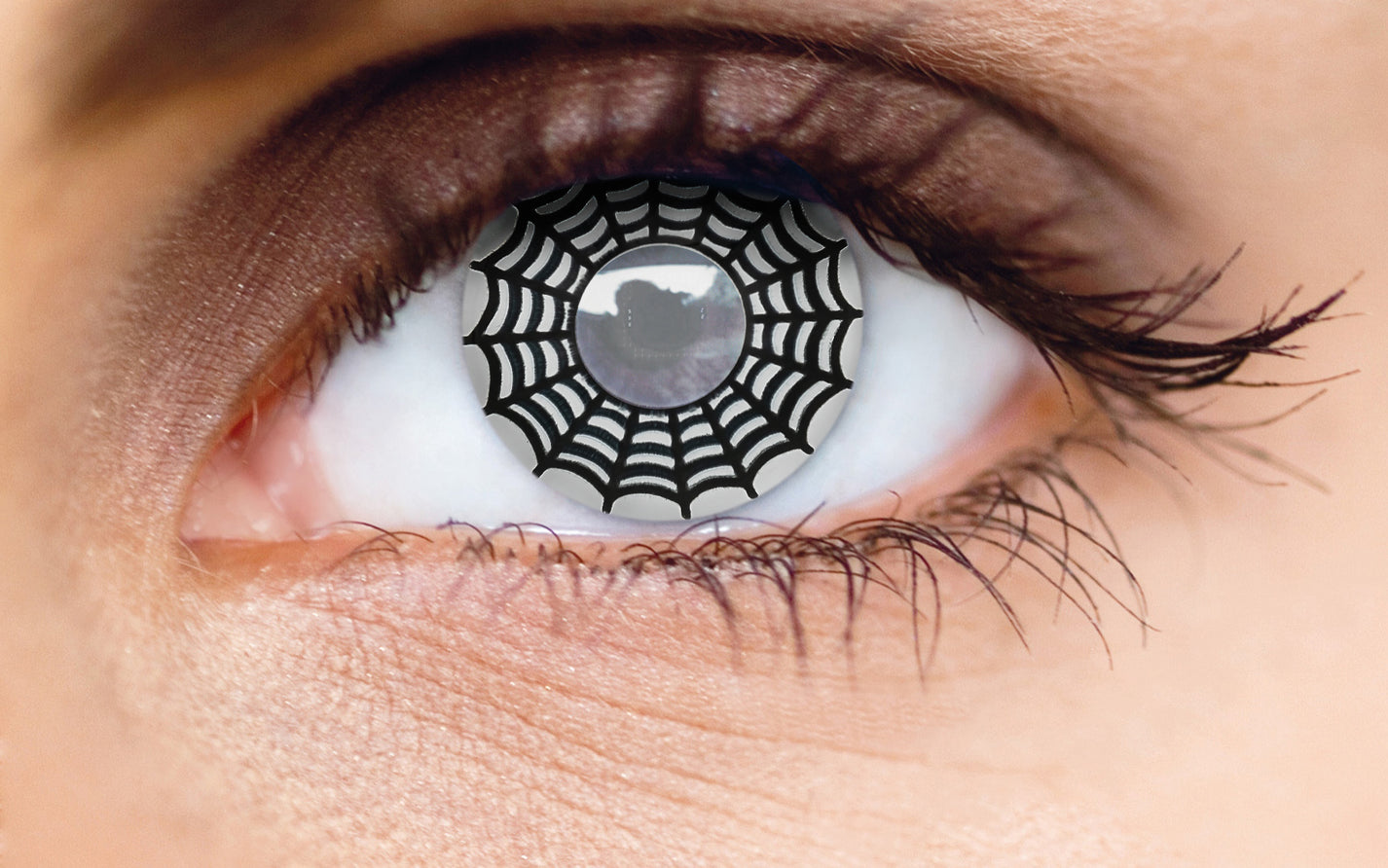 Black Spider Contact Lens - Order Black Spider Web Contacts Online