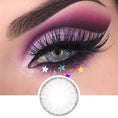 Pro Series Silver Colored Contacts - Silver Contact Lens