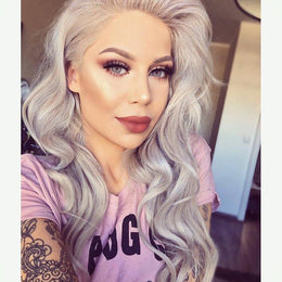 Pro Series Silver Colored Contacts - Silver Contact Lens